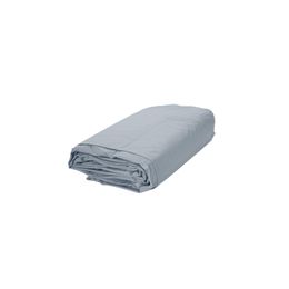 Poolfolie Grau 0,4 mm f&uuml;r 120 cm tiefe Rundbecken, Einh&auml;ngebiese 400 x 120 cm