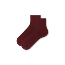 CALZEDONIA Socken Damen Gr&ouml;&szlig;e 36/38 karminrot