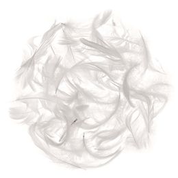 Glorex Marabufedern wei&szlig; 10 g
