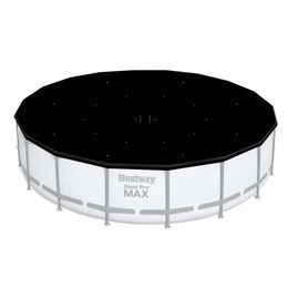 Bestway Pool-Abdeckplane 'Flowclear ' schwarz &Oslash; 555 cm