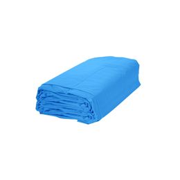 Poolfolie Adriablau 0,6 mm f&uuml;r 120 cm tiefe Rundbecken, Einh&auml;ngebiese 350 x 120 cm
