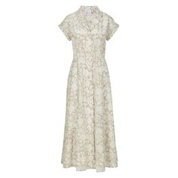 Madeleine Kleid Damen Gr&ouml;&szlig;e 44 kitt / wollwei&szlig; Sommerkleid