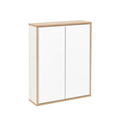 Fackelmann Spiegelschrank 'Finn' wei&szlig; 60 x 75 x 20,5 cm