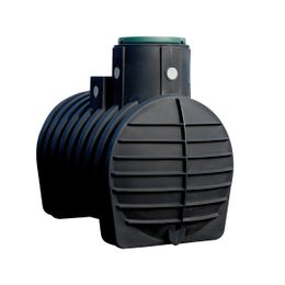 4rain Retentionszisterne 'Mono Plus' schwarz 4000 l