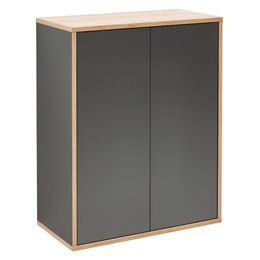 Fackelmann Unterschrank 'Finn' anthrazit matt 60 x 75 x 30,5 cm