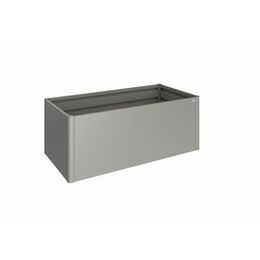 BioHort Hochbeet '2x1' quarzgrau metallic 201 x 77 x 102 cm