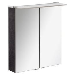 Fackelmann LED-Spiegelschrank 'B.Perfekt' braun 60 x 69,4 x 15,2 cm