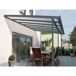 Gutta Terrassen&uuml;berdachung 'Typ C' 546 x 306 cm anthrazit