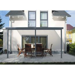 Gutta Terrassen&uuml;berdachung 'Typ B' 426 x 306 cm anthrazit