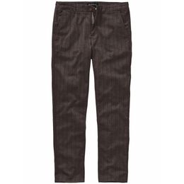 Mey & Edlich Mey & Edlich Herren Streifenwechsel-Chino Braun 56 % Baumwolle, 28 % Polyester, 15 % Viskose, 1 % Elasthan