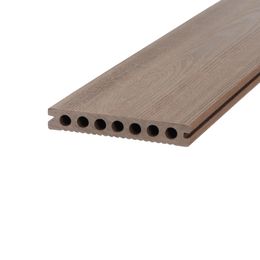 Br&uuml;gmann TraumGarten Br&uuml;gmann TraumGarten WPC-Terrassendiele 'DreamDeck Plus' braun 5000 x 145 x 23 mm