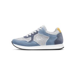 Giesswein Sneaker 'Retro Runner' Herren Gr&ouml;&szlig;e 41 blau / gelb / wei&szlig;