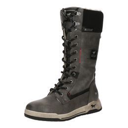 Mustang Lace-Up Boots female size 40 Dark grey / Black