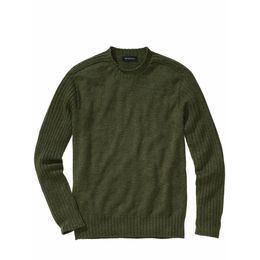 Mey & Edlich Mey & Edlich Herren Armschmeichler-Pullover Gr&uuml;n 100 % Schurwolle