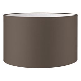 Home Sweet Home Lampenschirm taupe Stoff &Oslash; 35 x 21 cm