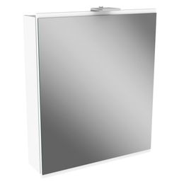 Fackelmann LED-Spiegelschrank 'Lima' wei&szlig; 60 x 71,2 x 15,3 cm