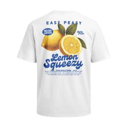 Neverless Shirt 'Lemon Squeezy' Herren Gr&ouml;&szlig;e XXXL wei&szlig;