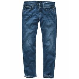 Replay Herren Collab-Jeans-Willbi Blau 99 % Baumwolle, 1 % Elasthan