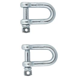P&ouml;samo P&ouml;samo Sch&auml;kel 6mm 2 St&uuml;ck verzinkt