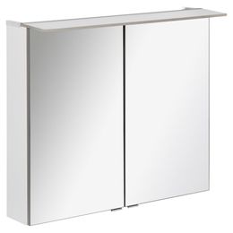 Fackelmann LED-Spiegelschrank 'B.Perfekt' wei&szlig; 80 x 69,4 x 15,2 cm