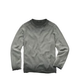 Mey & Edlich Mey & Edlich Herren Gegenton-Pullover Schwarz 100 % Baumwolle