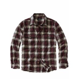 Mey & Edlich Mey & Edlich Herren Bitte-nicht-b&uuml;geln-Overshirt Rot 67 % Baumwolle, 33 % Wolle