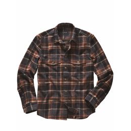 Mey & Edlich Mey & Edlich Herren Urban-Outdoor-Hemd Grau 100 % Baumwolle