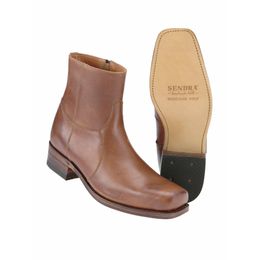 Sendra Herren Antic Stiefelette Braun 100 % Rindleder