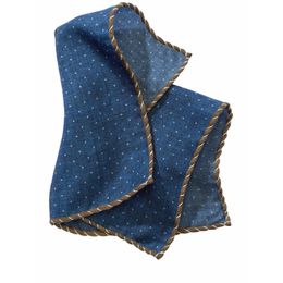 Mey & Edlich Mey & Edlich Herren Kanten-Kunst-Einstecktuch Blau Ma&szlig;e: ca