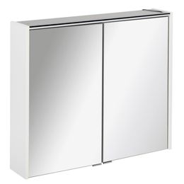 Fackelmann LED-Spiegelschrank 'Denver' wei&szlig; 80 x 68,5 x 16 cm