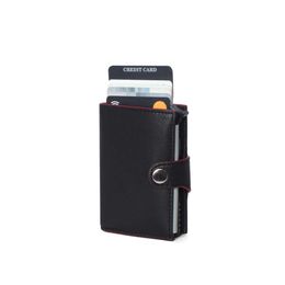 MARGELISCH Portemonnaie 'Noonyu single col.edge' Damen Gr&ouml;&szlig;e One Size schwarz