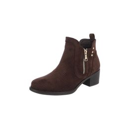 Ital-Design Chelsea Boots Damen Gr&ouml;&szlig;e 36 dunkelbraun