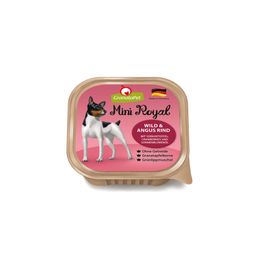 Granatapet Hundenassfutter 'Mini Royal' Wild & Rind Adult 150 g