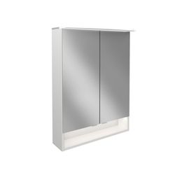 Fackelmann LED-Spiegelschrank 'B.Style' wei&szlig; 60 x 81,2 x 15,3 cm