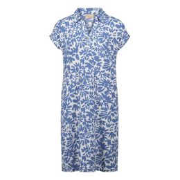 Cartoon Casual-Kleid mit &uuml;berschnittenen &Auml;rmeln Damen Gr&ouml;&szlig;e 40 wei&szlig; Sommerkleid
