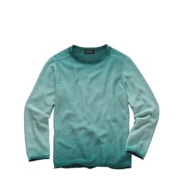 Mey & Edlich Mey & Edlich Herren Gegenton-Pullover Blau 100 % Baumwolle
