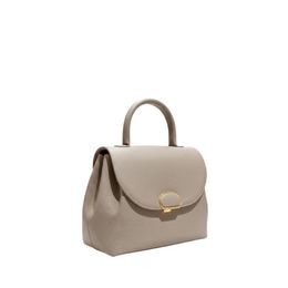 LANCASTER Paris Handtasche 'Lancaster Sac &agrave; main A rabat avec fermoir M Milano Pia Mastic' Damen Gr&ouml;&szlig;e One Size grau