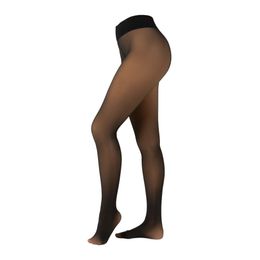 s.Oliver Thermostrumpfhose Damen Gr&ouml;&szlig;e S/M schwarz