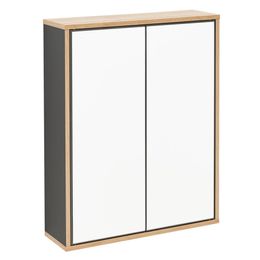 Fackelmann Spiegelschrank 'Finn' anthrazit 60 x 75 x 20,5 cm