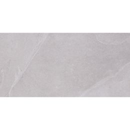 Bodenfliese 'Pirite' Feinsteinzeug grau 30,5 x 61 cm