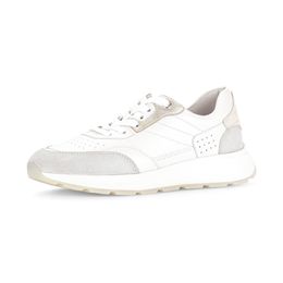 Gabor Sneaker Damen Gr&ouml;&szlig;e 42 beige / grau / wei&szlig; Sommerschuhe