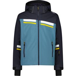 CMP Outdoor jacket male size S Blue / Yellow / Black / White
