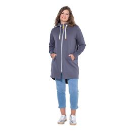 Lauras&oslash;n Sweatjacke Damen Gr&ouml;&szlig;e XXL dunkelgrau