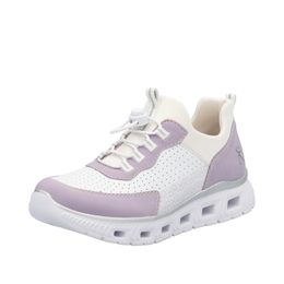 Rieker Sneaker Damen Gr&ouml;&szlig;e 39 helllila / wei&szlig; Sommerschuhe