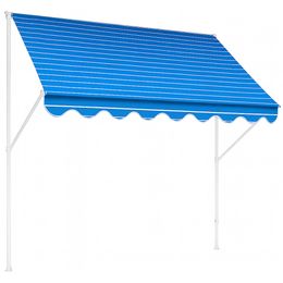 Angerer Freizeitm&ouml;bel Klemmmarkise 'Exklusiv' mit Volant/wasserabweisend 400 x 150 cm