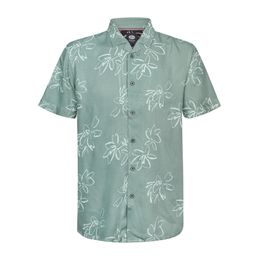 PETROL INDUSTRIES Button Up Shirt 'Orion' male size L Green / Pastel green
