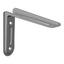 Element System Metallkonsole 'Arena' grau 12 x 17 cm