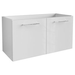 Fackelmann Waschbeckenunterschrank 'Lima' wei&szlig; foliert 80 x 42 x 35 cm