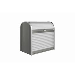 BioHort Garten- und M&uuml;lltonnenbox 'StoreMax' quarzgrau-metallic 117 x 73 cm