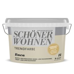 Sch&ouml;ner Wohnen Farbe Sch&ouml;ner Wohnen Farbe Trendfarbe 'Finca' beige matt 1 l